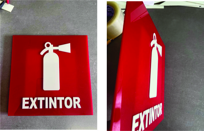 Señalamientos laserglow de rowmark – WEDO prints shop online