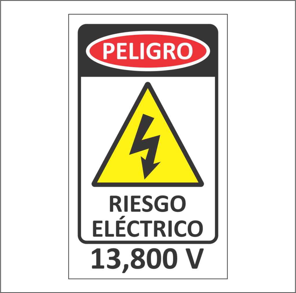 Peligro Riesgo eléctrico – WEDO prints shop online